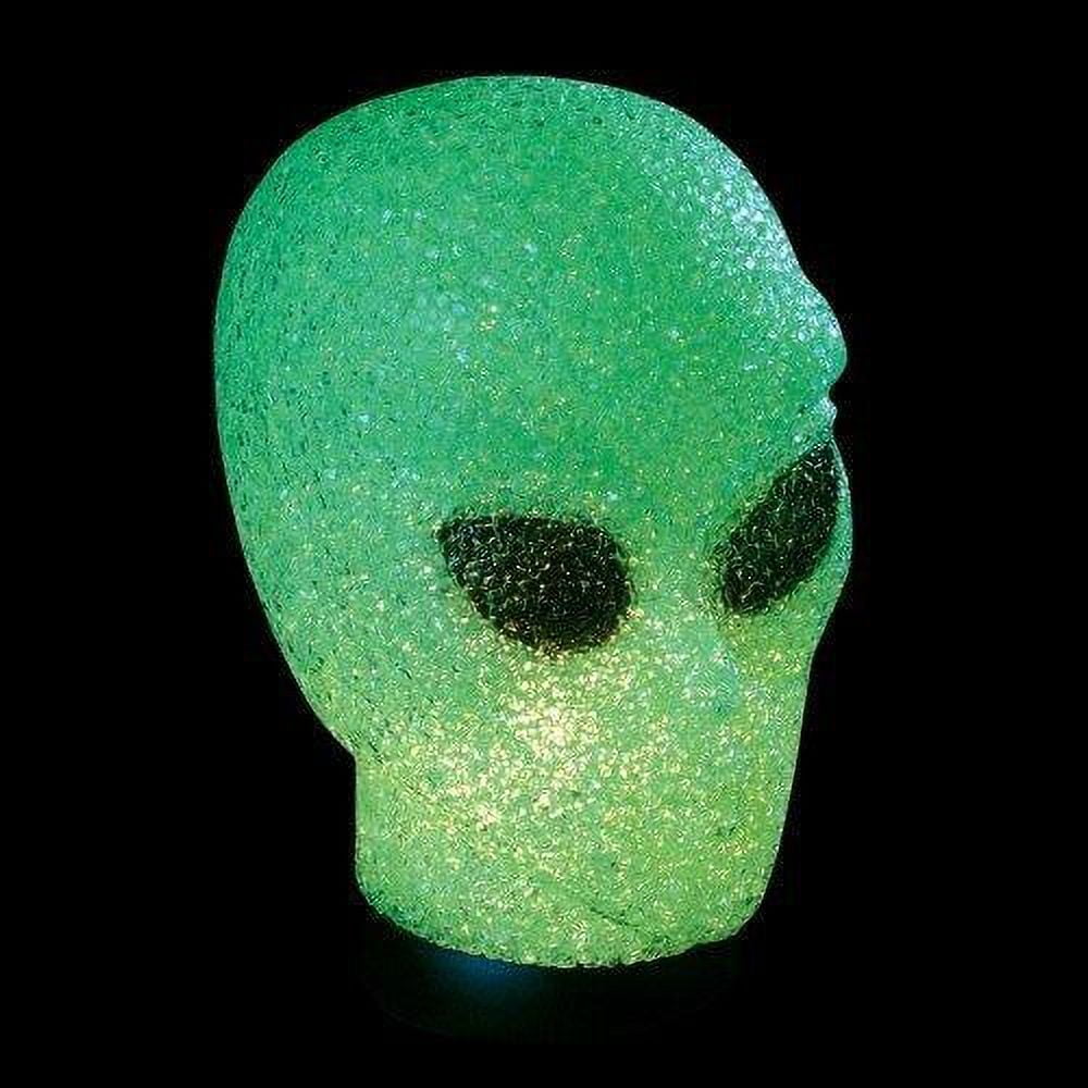 Rhode Island Novelty Green Sparkle Alien Lamp - Walmart.com