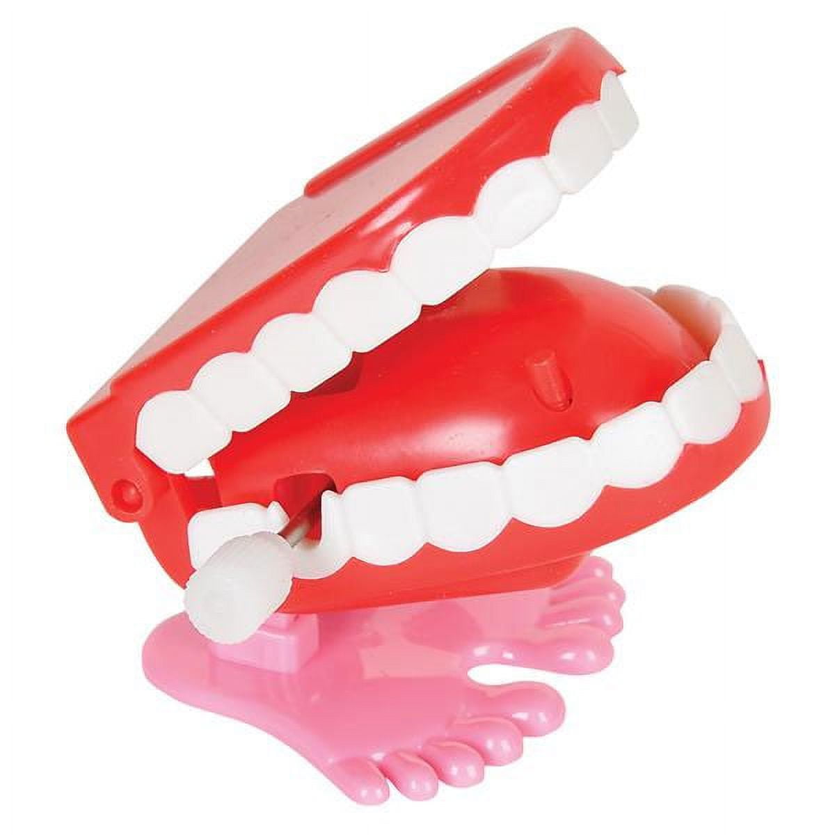 Rhode Island Novelty - Joke Gag Toys - WIND-UP CHATTER TEETH (1.75 inch ...