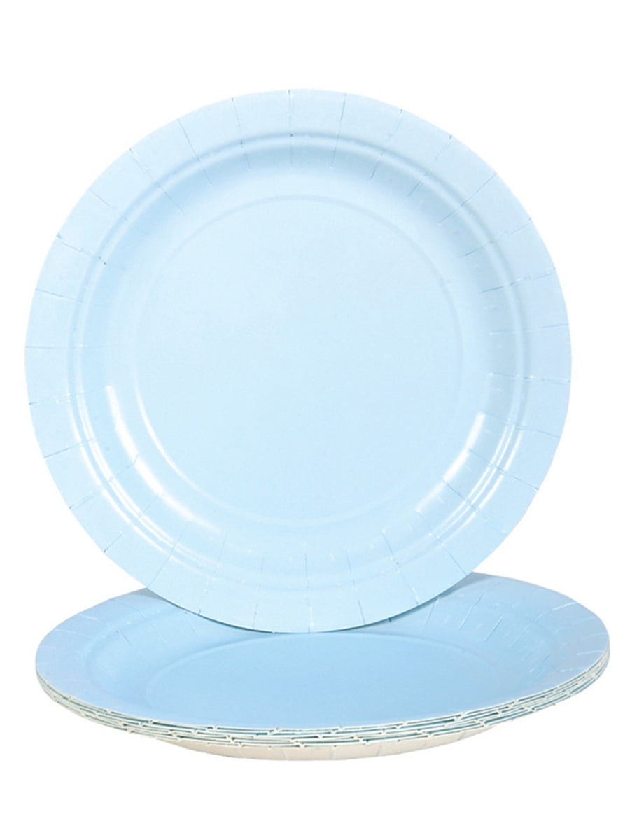 Rhode Island Novelty Lot 25 7" Light Blue Lunch Dinner Party Paper ...