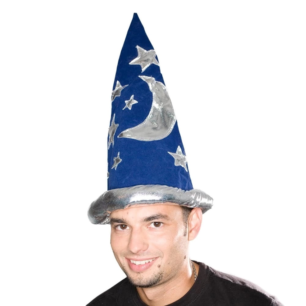 Magic Wizard Hat - Halloween Costume Accessory, One Size, Blue, 18 ...