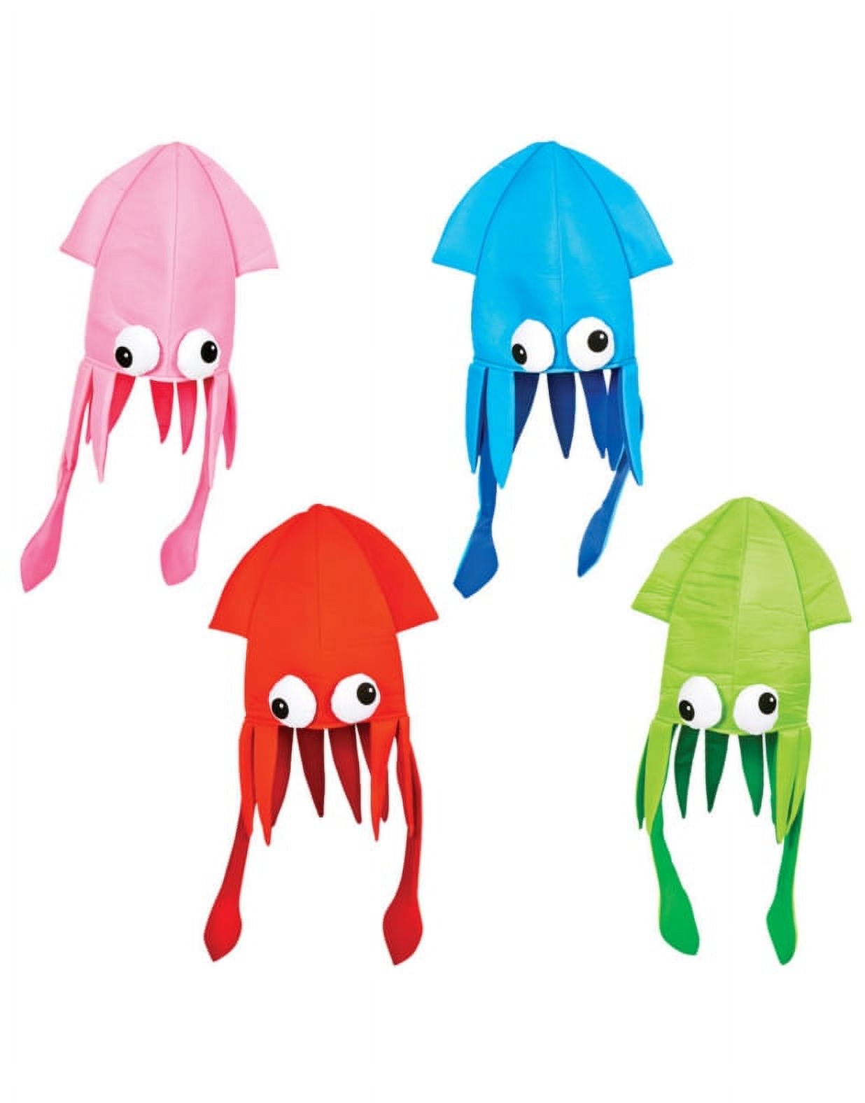 Rhode Island Novelty Novelty Assorted Color Squid Hat Costume Party Hat ...
