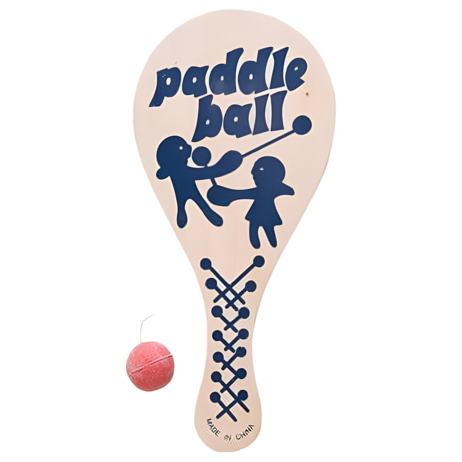 Rhode Island Novelty Paddle Balls Pack of 12, Kids Play Set Toy Pack, 9 ...