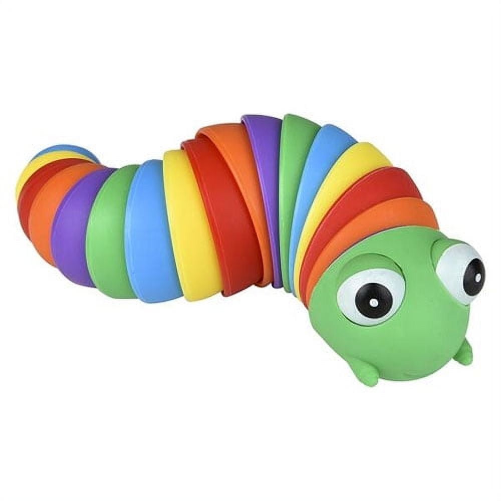 Rhode Island Novelty Sensory Wiggle Caterpillar, 7-Inch, Color Patterns ...