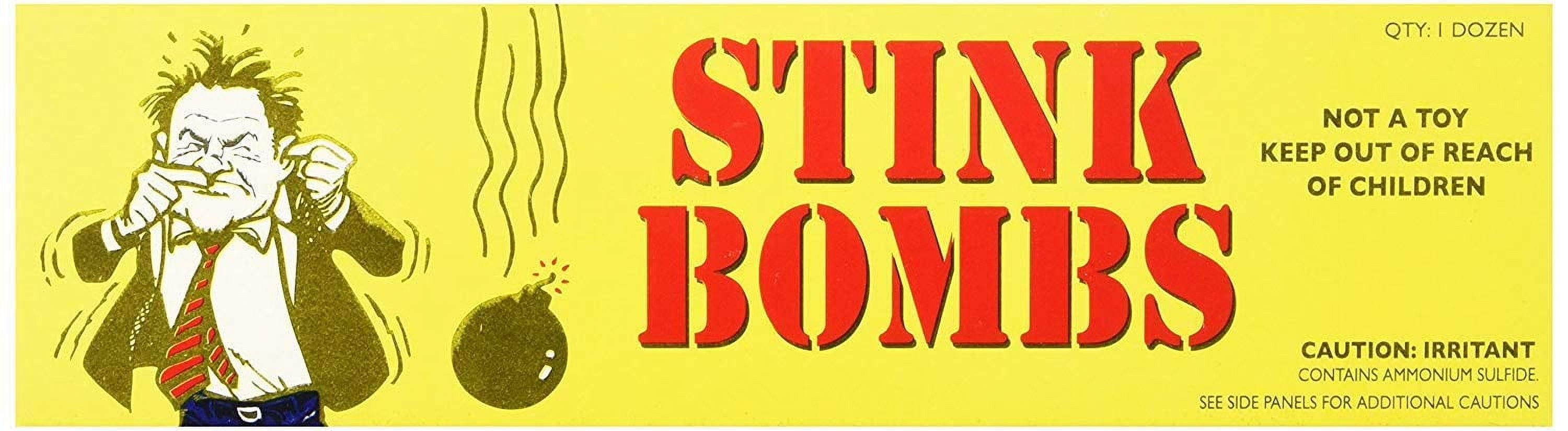 Rhode Island Novelty Party Favor Stink Bombs - 36 Glass Vials - Walmart.com