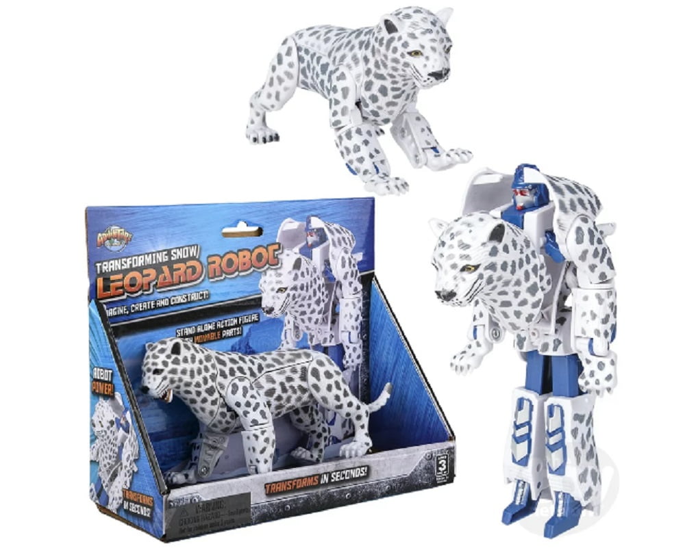 Rhode Island Novelty Unisex Transforming Snow Leopard Action Figure ...