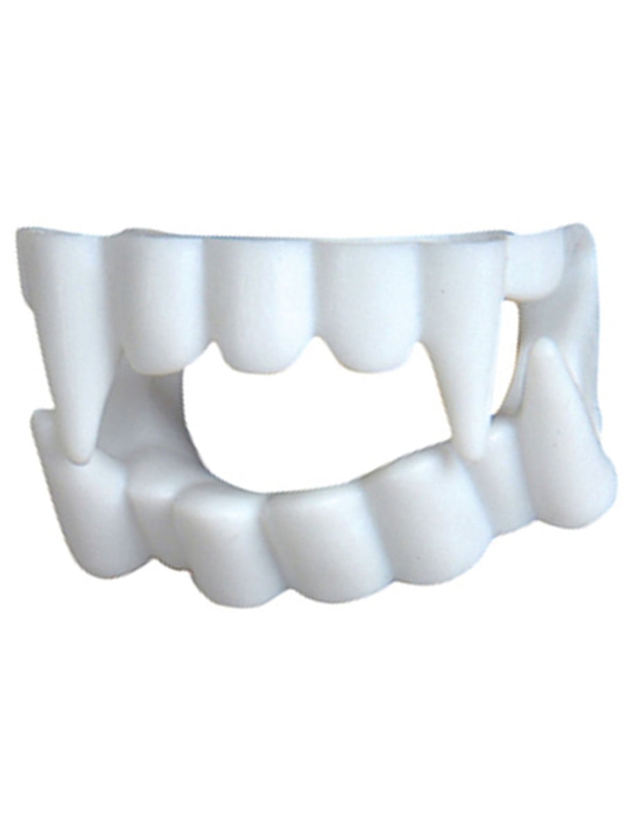 Rhode Island Novelty White Economy Plastic Vampire Werewolf Fangs ...