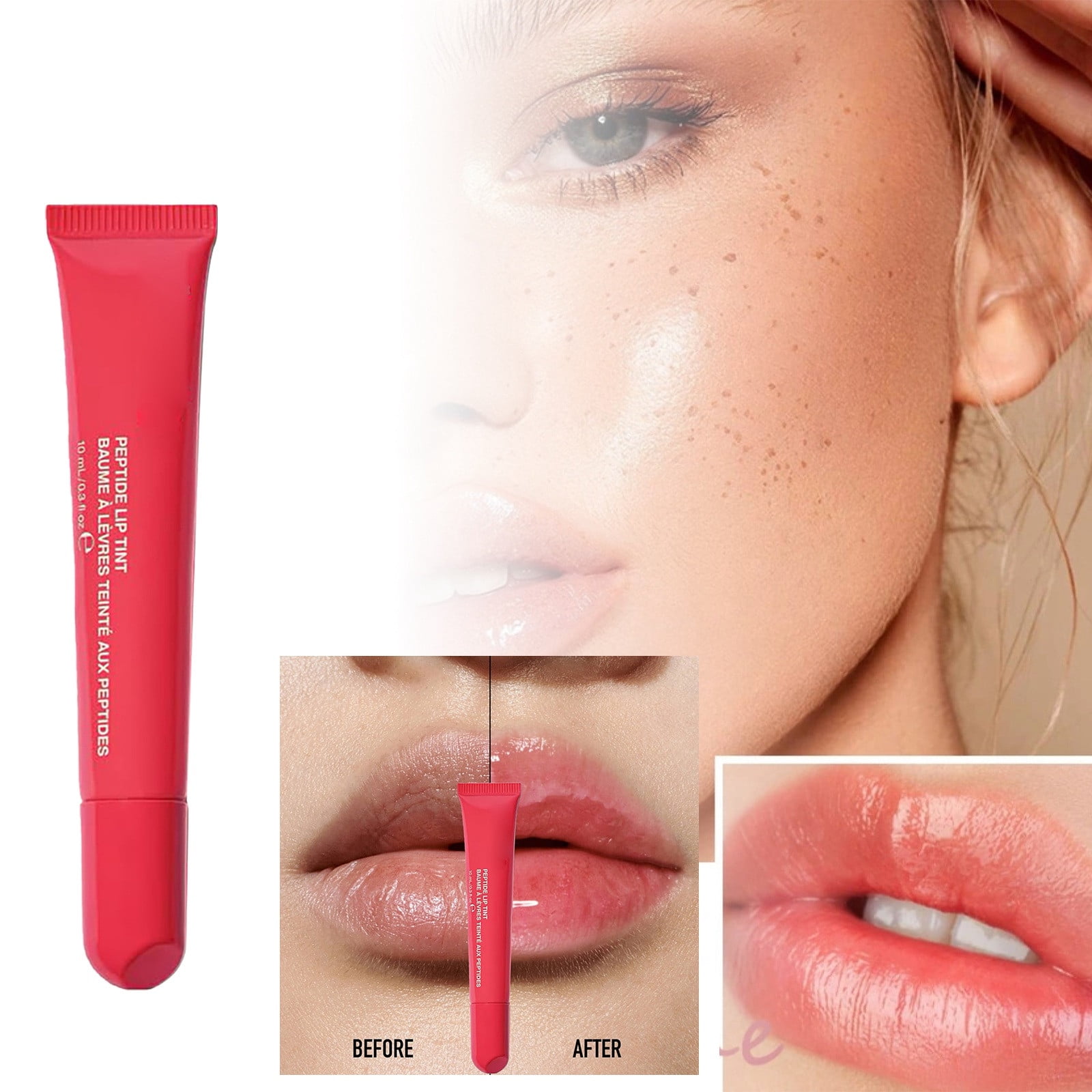 Rhode Peptide Lip Tint, Sheer Color And Hydrating Finish, Peach Pit ...