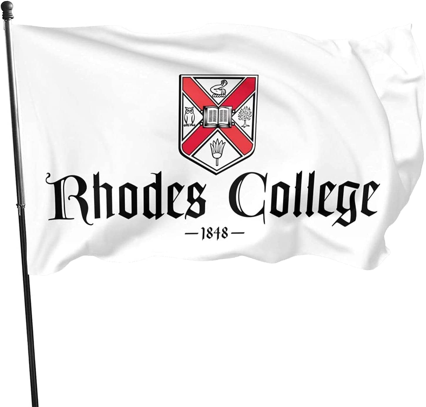 Rhodes College Logoflag,Garden Garden 3x5Ft Flag Outdoor Indoor Party ...