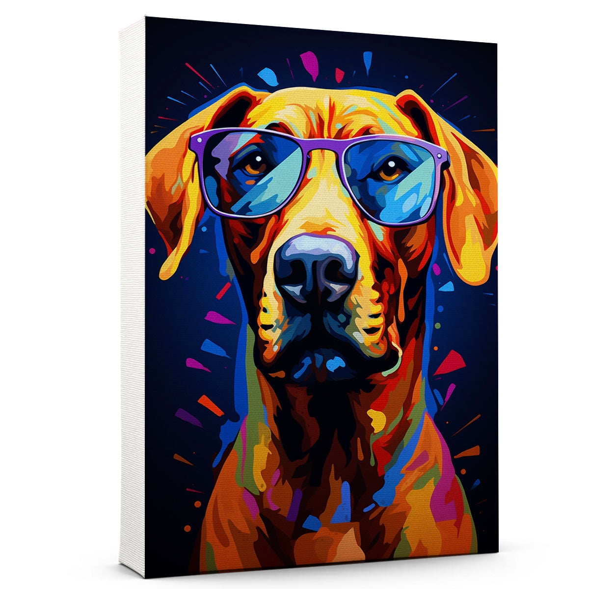 Rhodesian Ridgeback Art Print Poster, Dog Wall Art Painting Decor, Dog ...