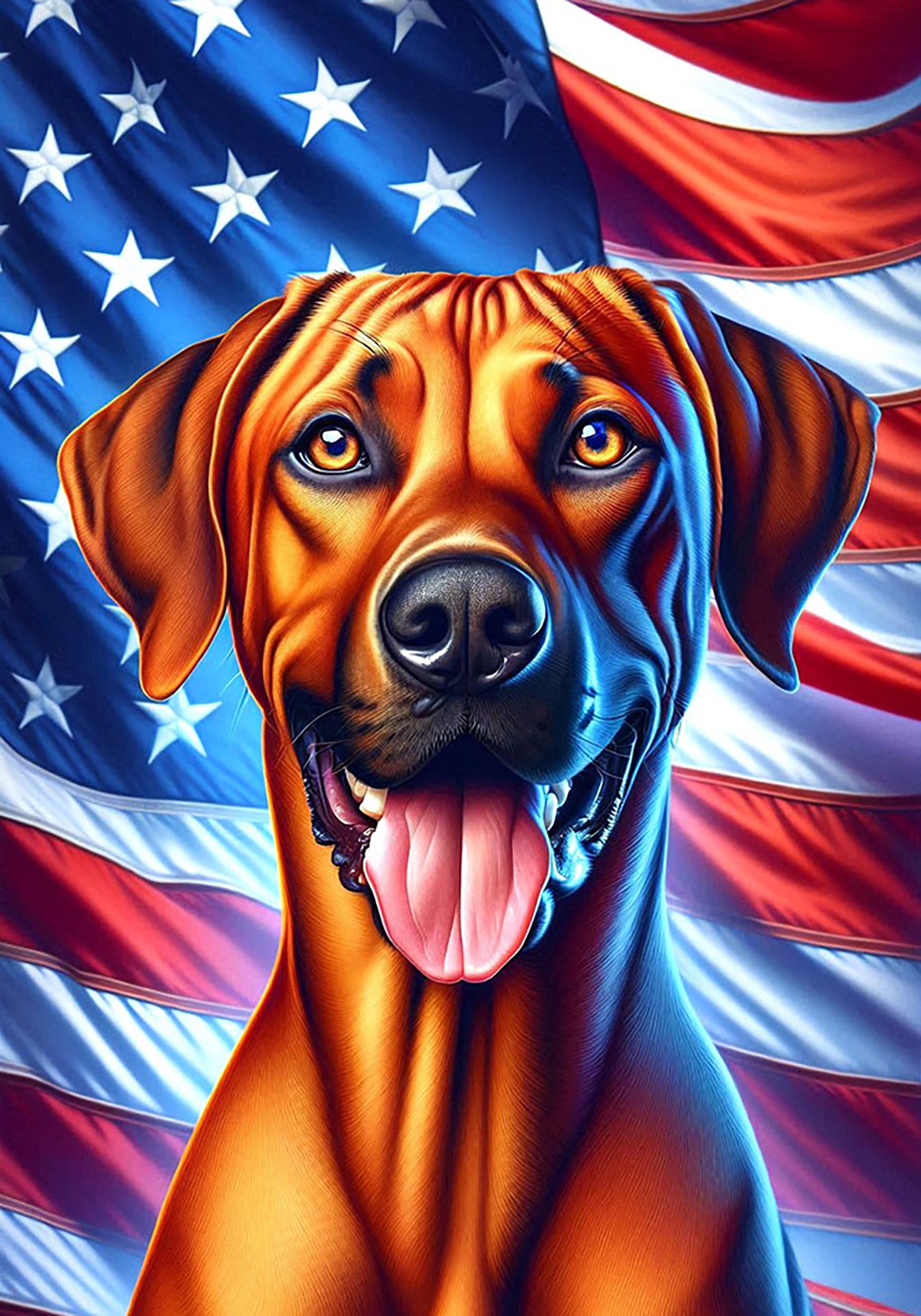 Rhodesian Ridgeback - Best of Breed DCR Patriotic III Outdoor House ...