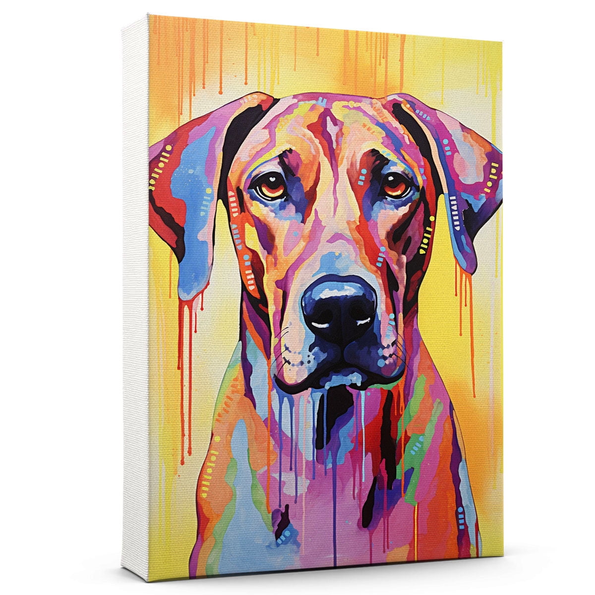 Rhodesian Ridgeback Canvas Wall Art Famous Oil Paintings Monets ...