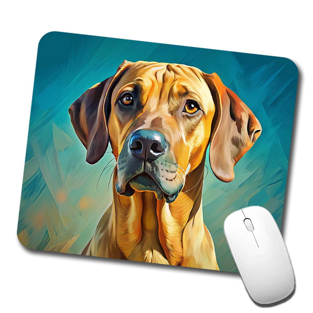 Rhodesian Ridgeback Dog Pop Art Mouse Pad Low Profile Gaming Mat ...