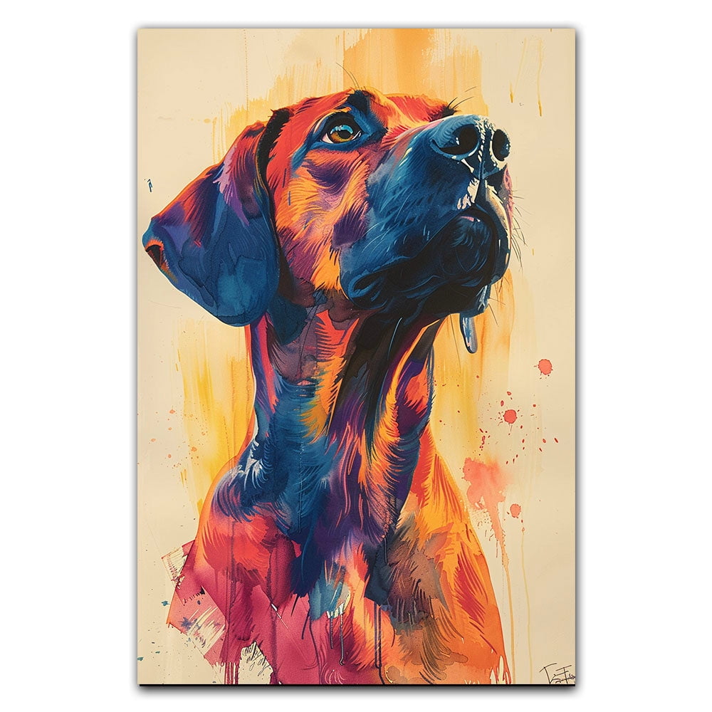 Rhodesian Ridgeback Dog Wall Art Rhodesian Ridgeback Picture Poster ...