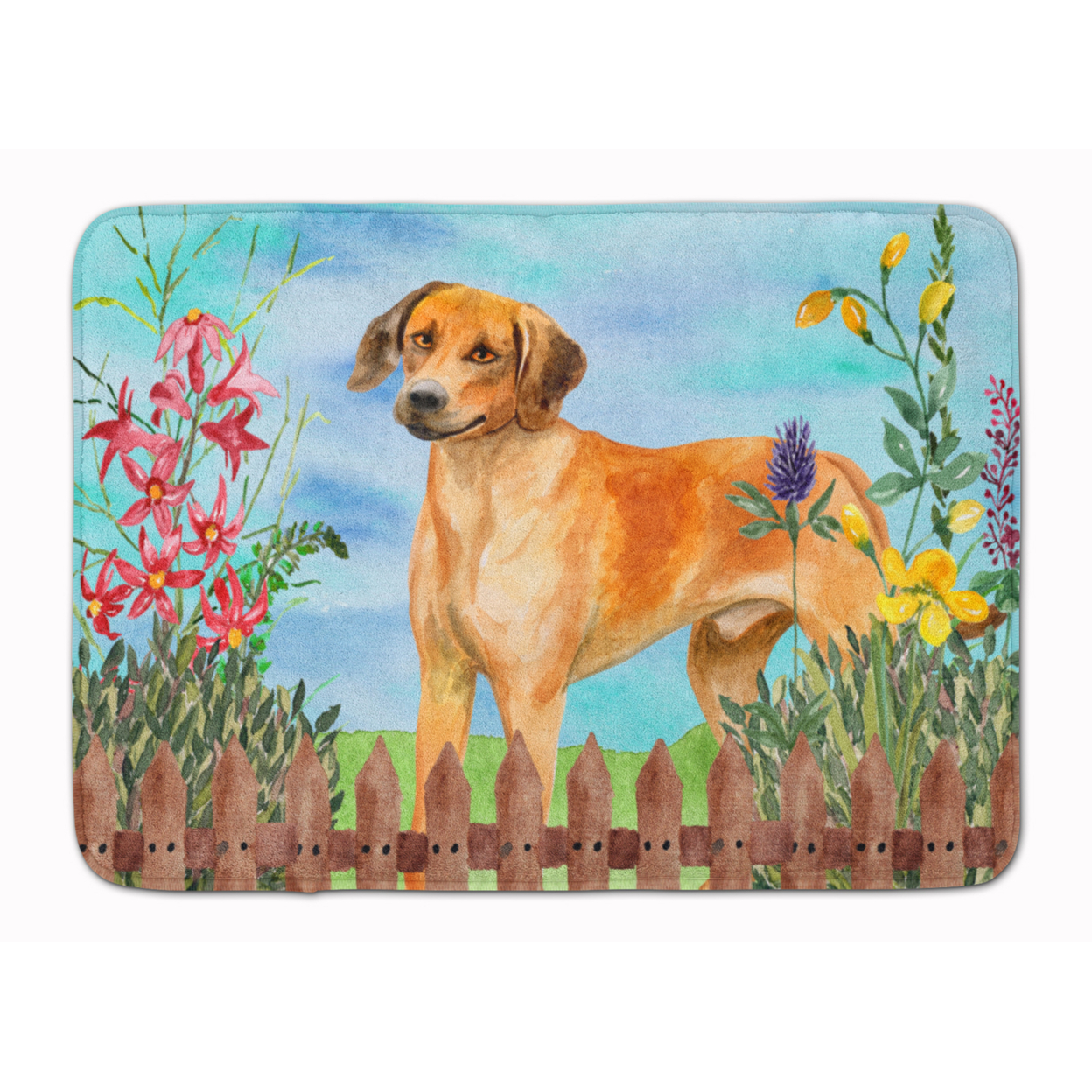 Rhodesian Ridgeback Spring Machine Washable Memory Foam Mat - Walmart.com