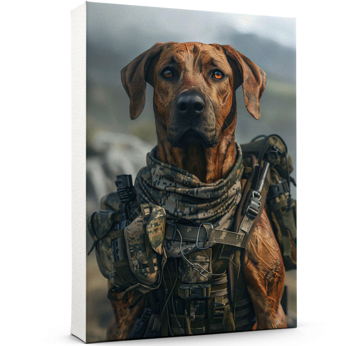Rhodesian Ridgeback Wall Art Soilder Dog Posters - Rhodesian Ridgeback ...