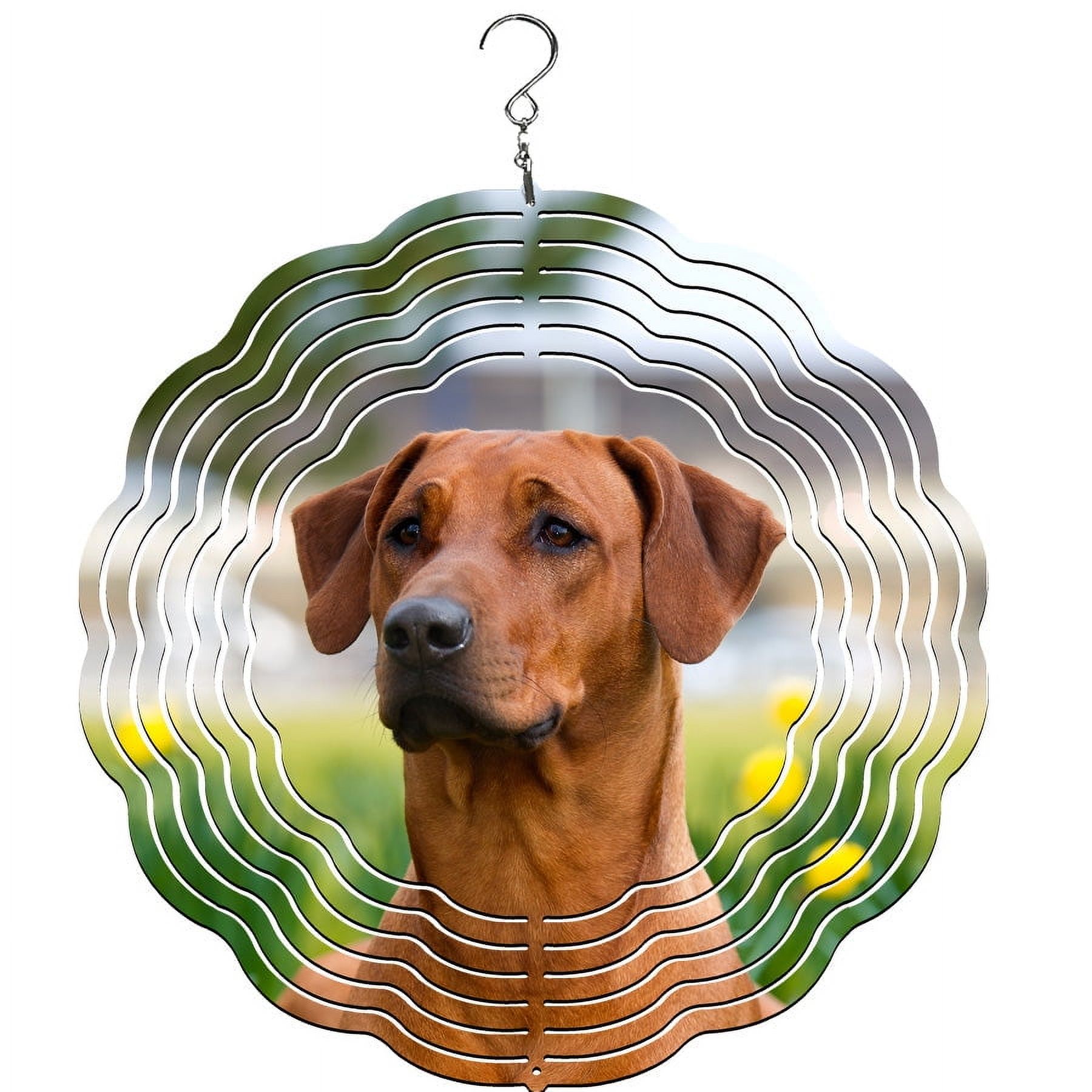 Rhodesian Ridgeback Wind Spinner, Garden Décor, Yard Décor, Porch Decor ...