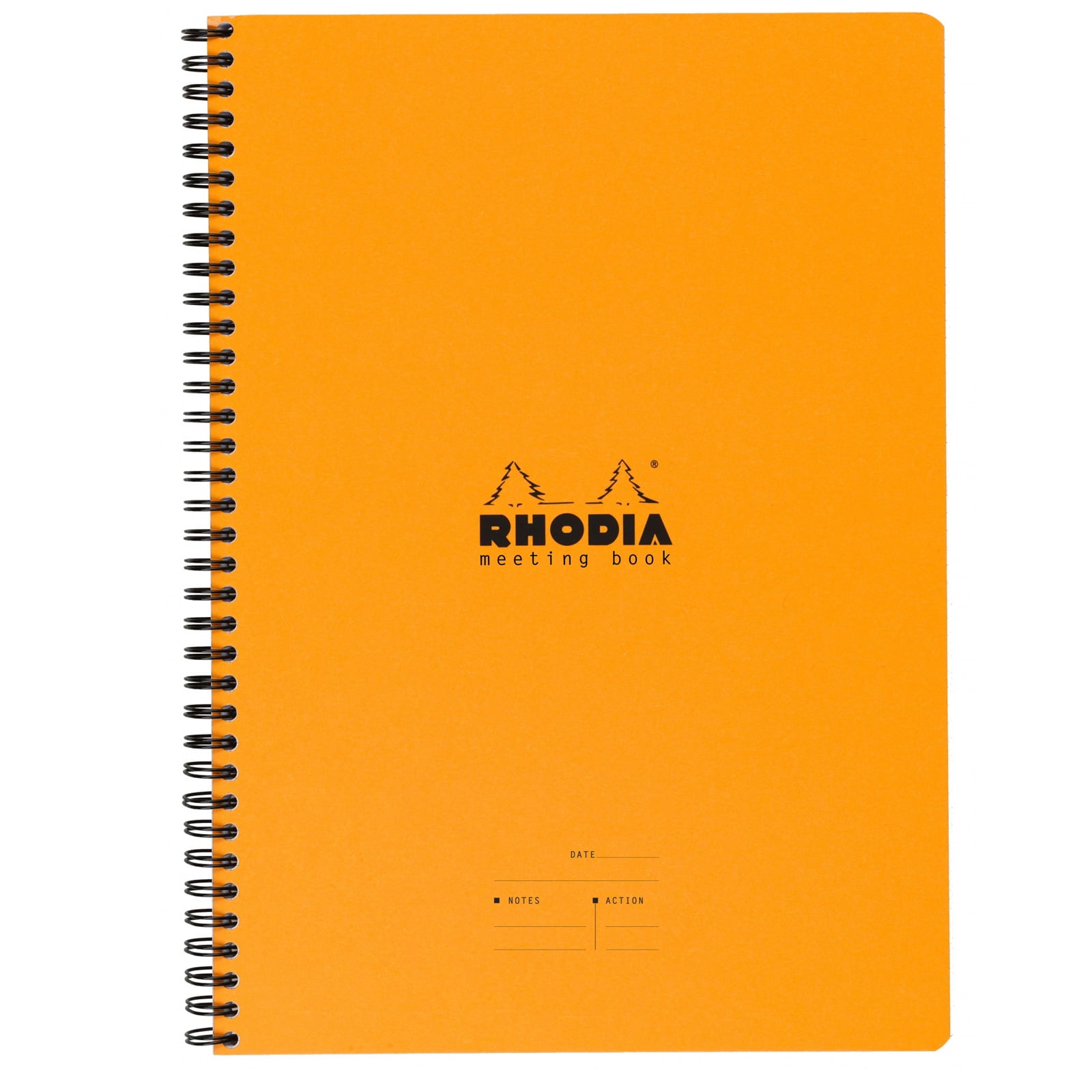 Rhodia Meeting Book, 9" x 11.75", Orange - Walmart.com