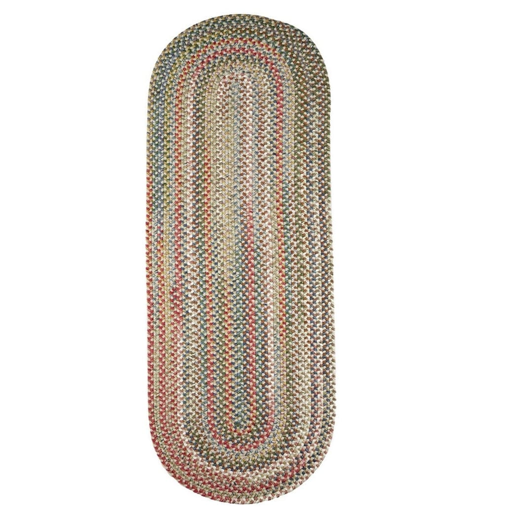 Rhody Rug Charisma Indoor/ Outdoor Braided Area Rug Bronze 2 ft x 8 ft ...