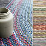 Rhody Rug Charisma Indoor/ Outdoor Braided Area Rug Champagne 2' x 4 ...