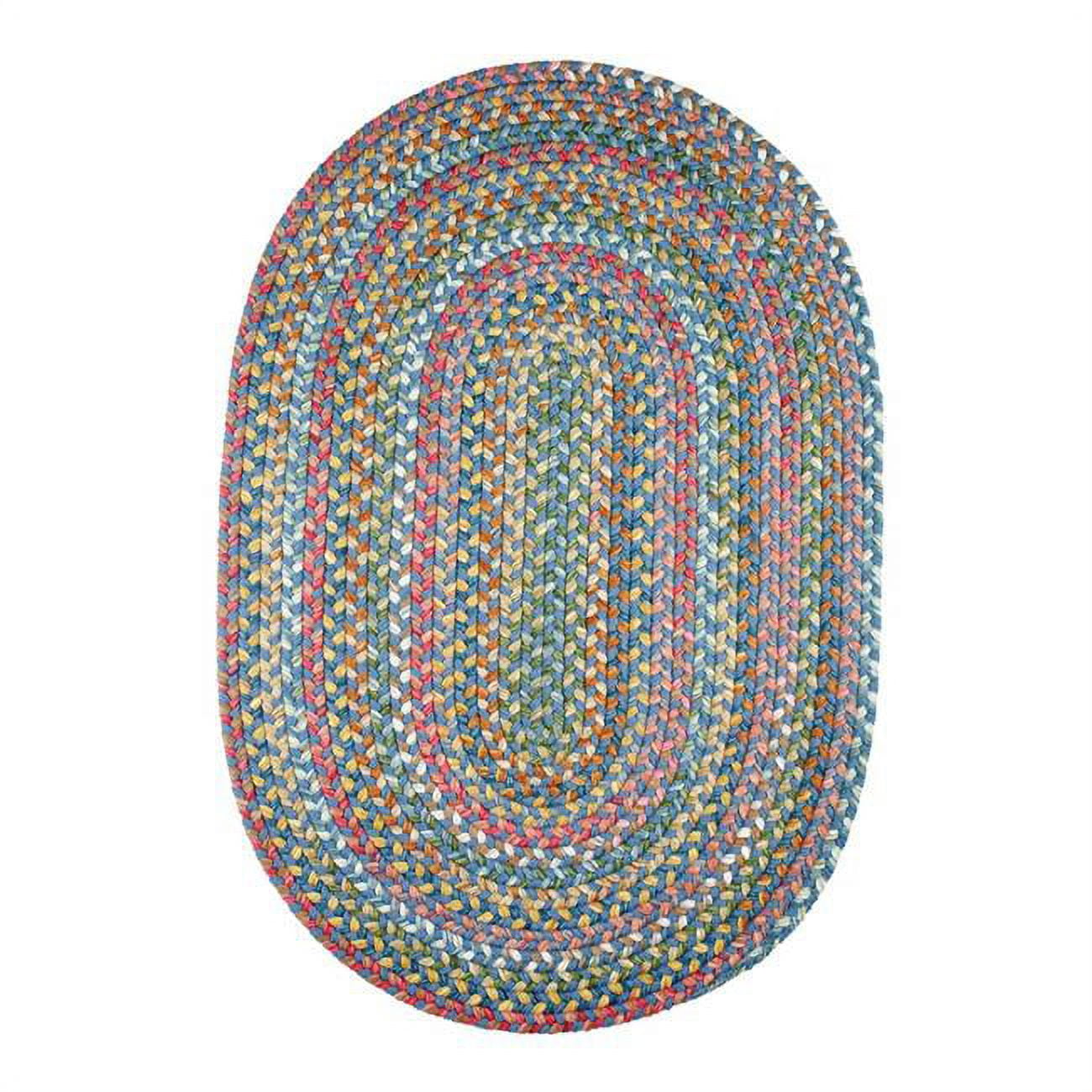 Rhody Rug Country Jewel 6' Round Rug Sapphire - Walmart.com