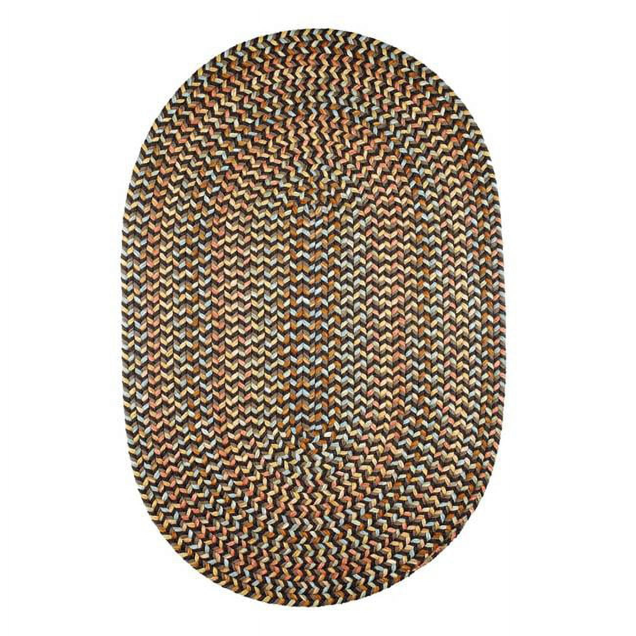 Rhody Rug Cypress 4' Round Rug Brown Velvet - Walmart.com