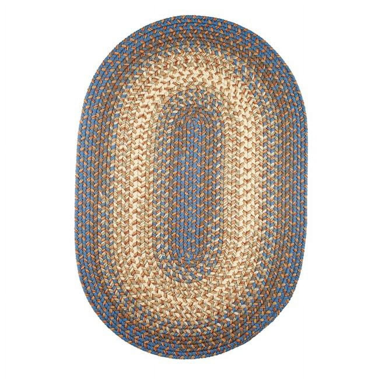 Rhody Rug Easy Living 10' Round Rug Blue Lake - Walmart.com