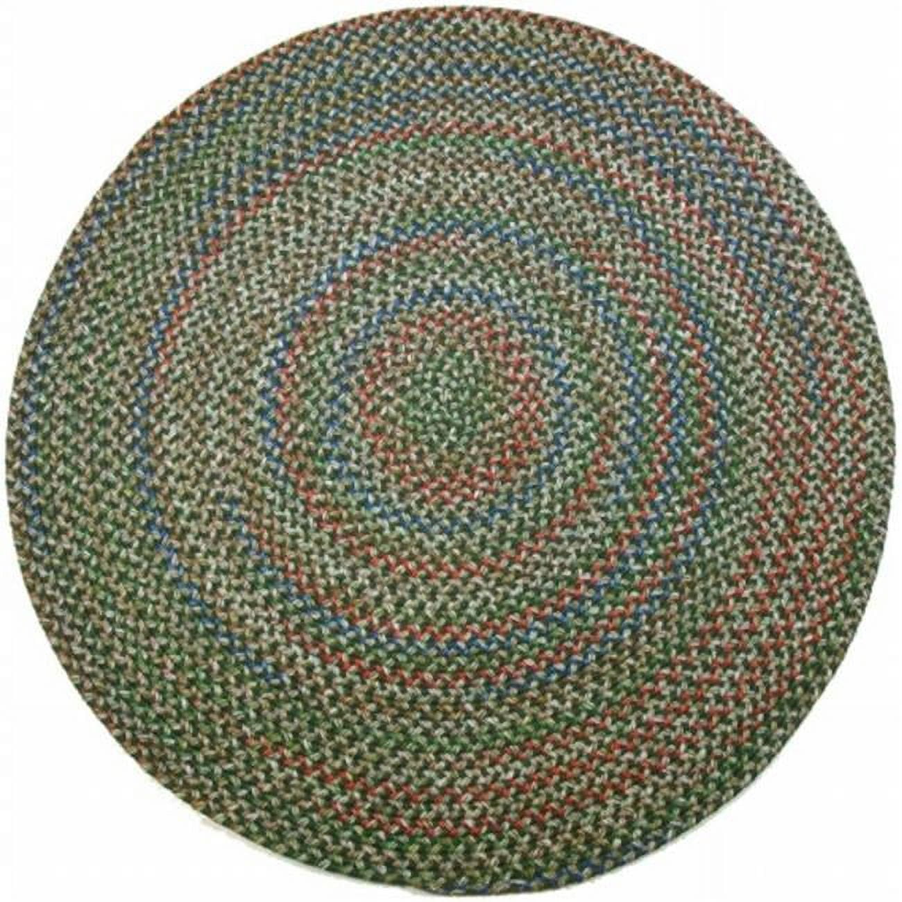 Rhody Rug KA63R096X096 Katie 8 ft. Multi Indoor-Outdoor Round Braided ...