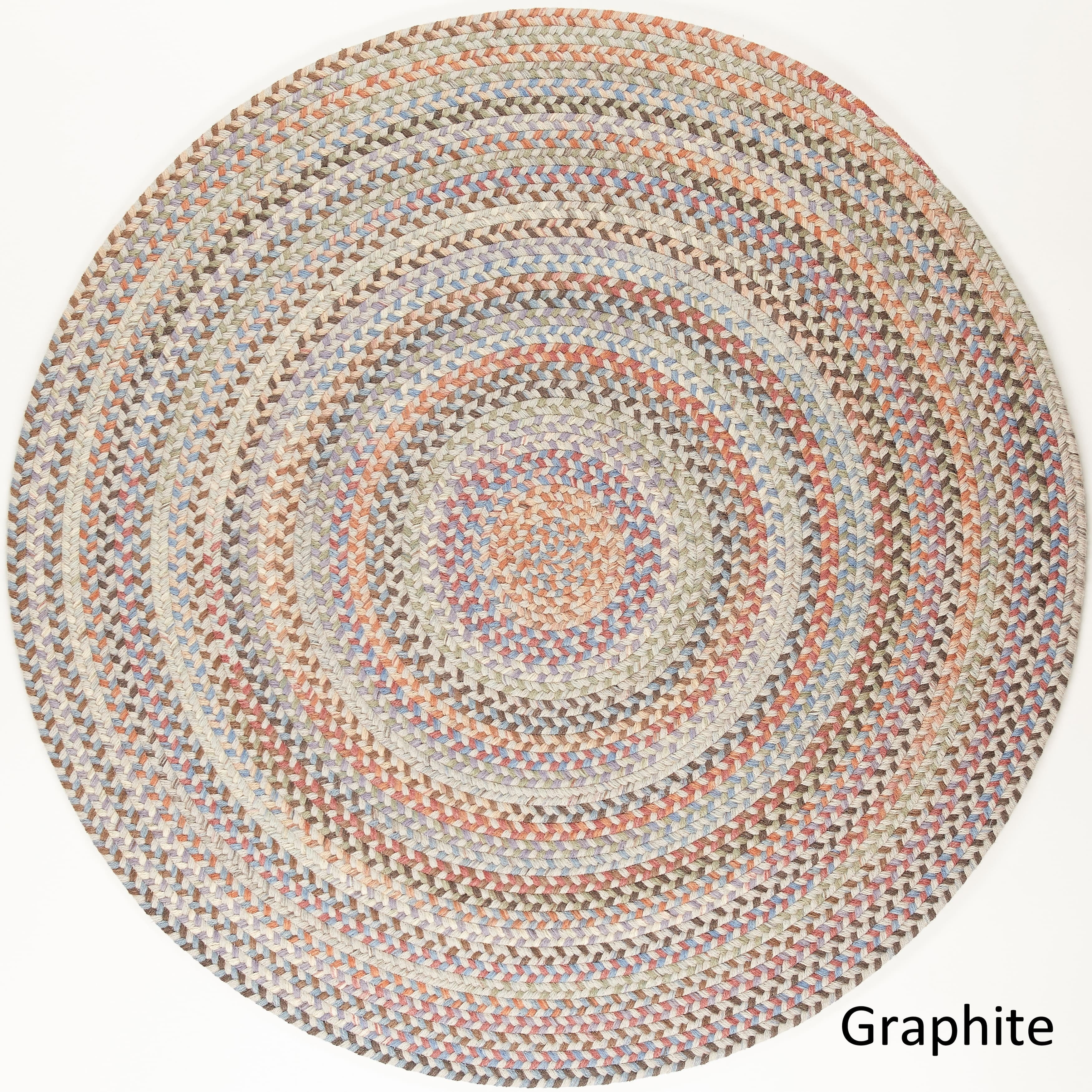 Braided Wool Area Rug