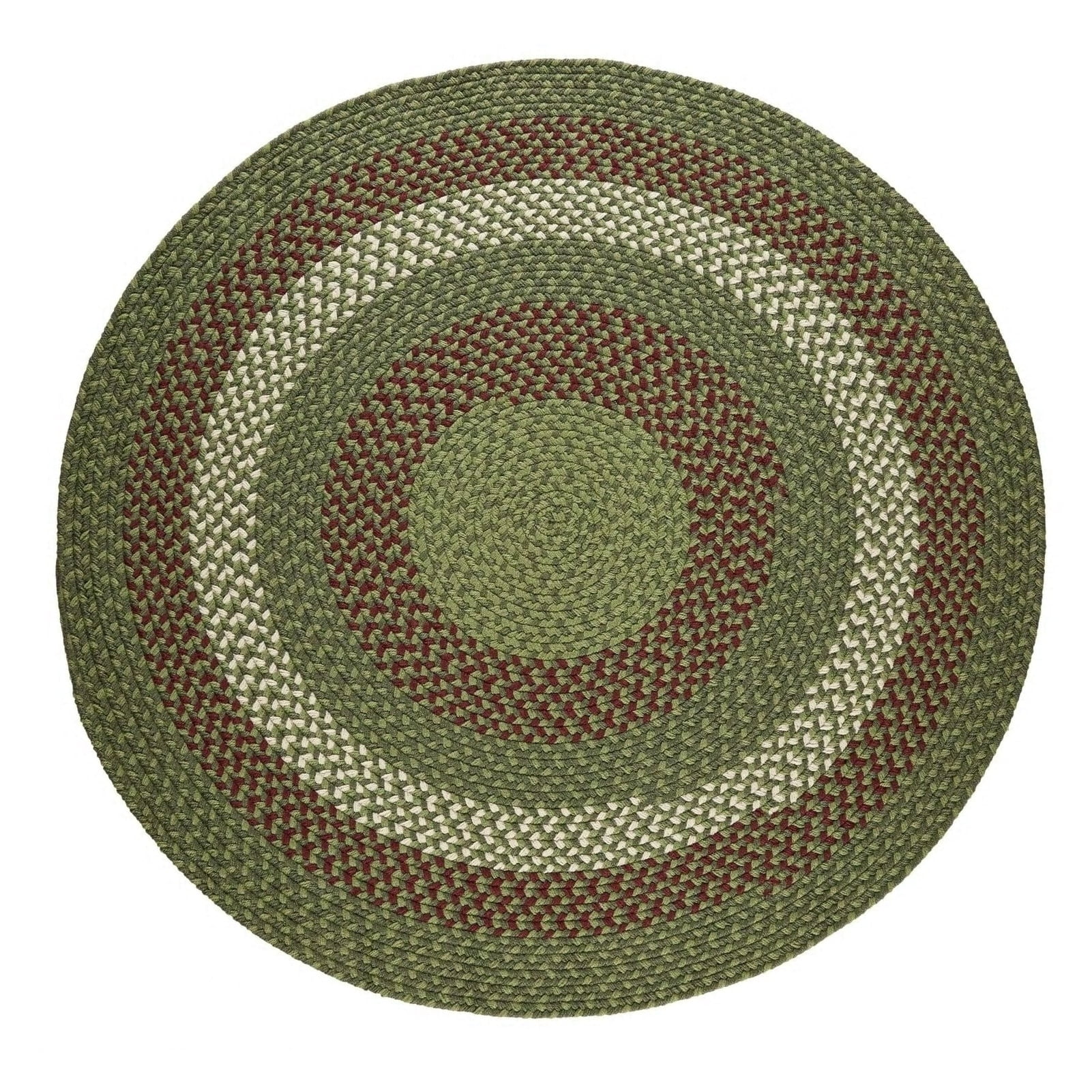 Rhody Rug Mission Hill Indoor/Outdoor Braided Area Rug High Traffic ...