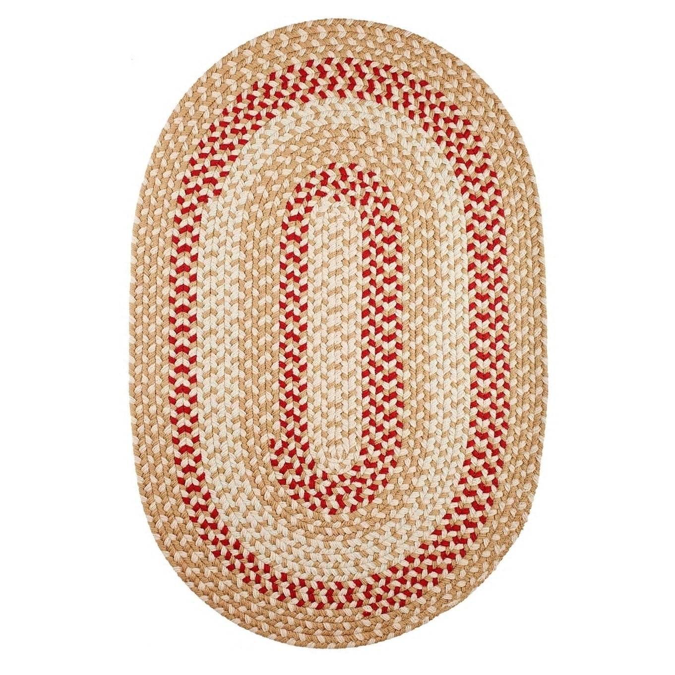 Rhody Rug Mission Hill Indoor/Outdoor Braided Area Rug Low Traffic ...