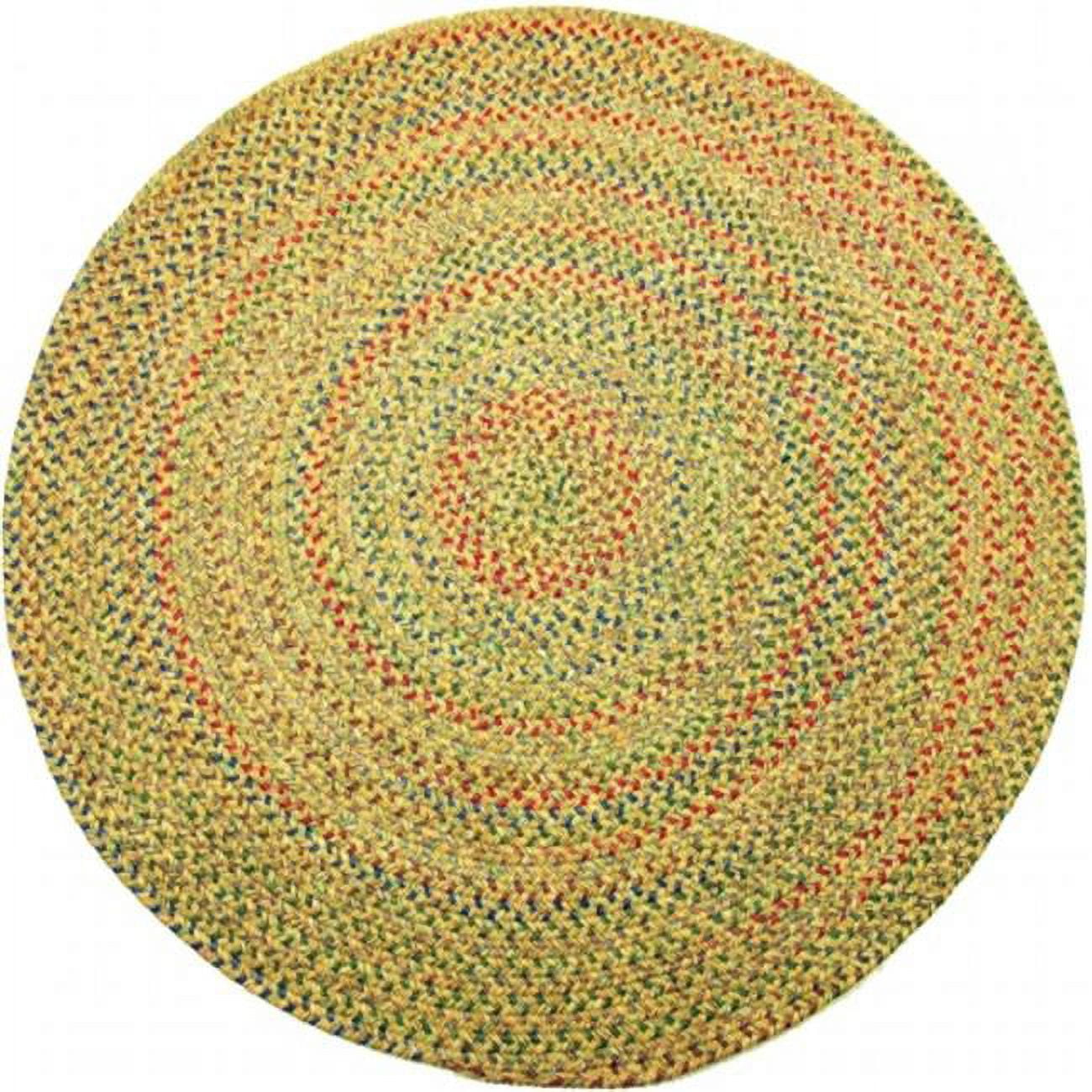 Rhody Rug SO55R048X048 Sophia 4 ft. Multicolor Indoor-Outdoor Round ...
