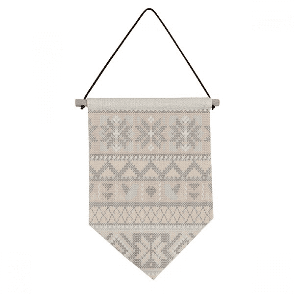 Rhombus Octagonal Triangle Pattern Canvas Flag Hanging Wall Art Decor ...
