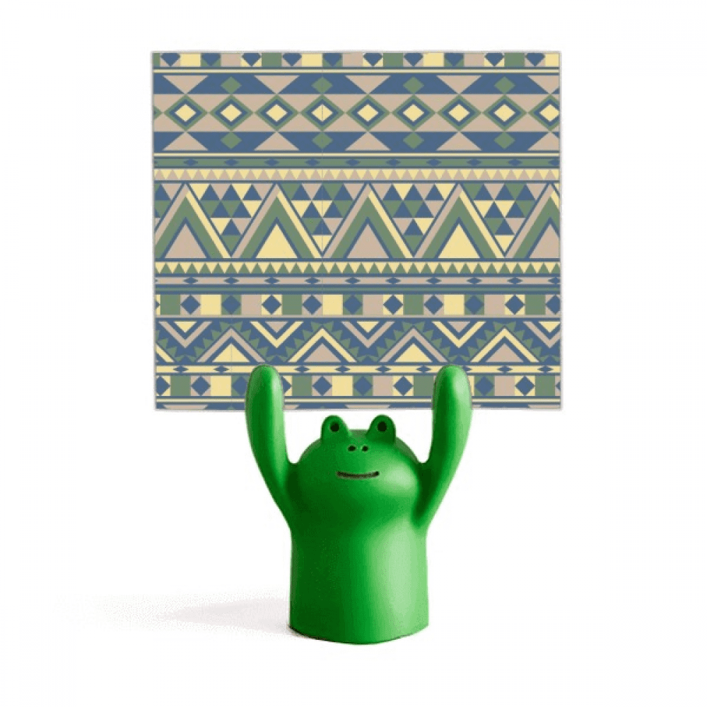 Rhombus Triangle Irregular Nordic Memo Holder Cartoon Animal Frog Stand ...