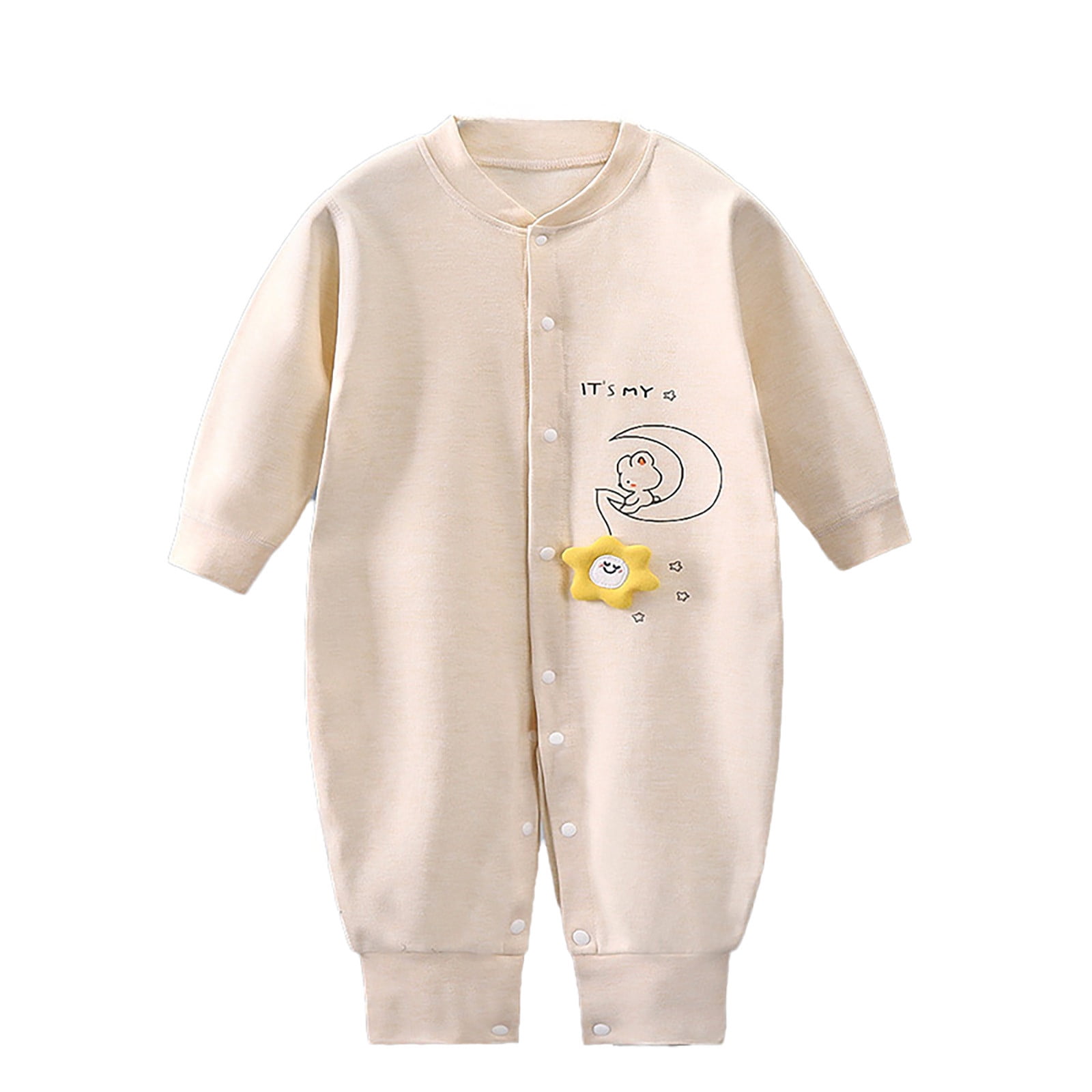 Rhuody 3-6 Months Pajamas For Boys Spring Summer Long Sleeved Baby ...