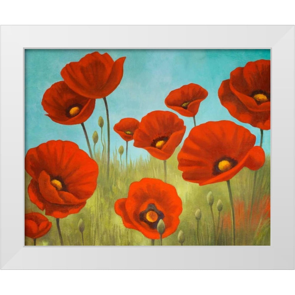 Rhyan, Vivien 32x26 White Modern Wood Framed Museum Art Print Titled ...