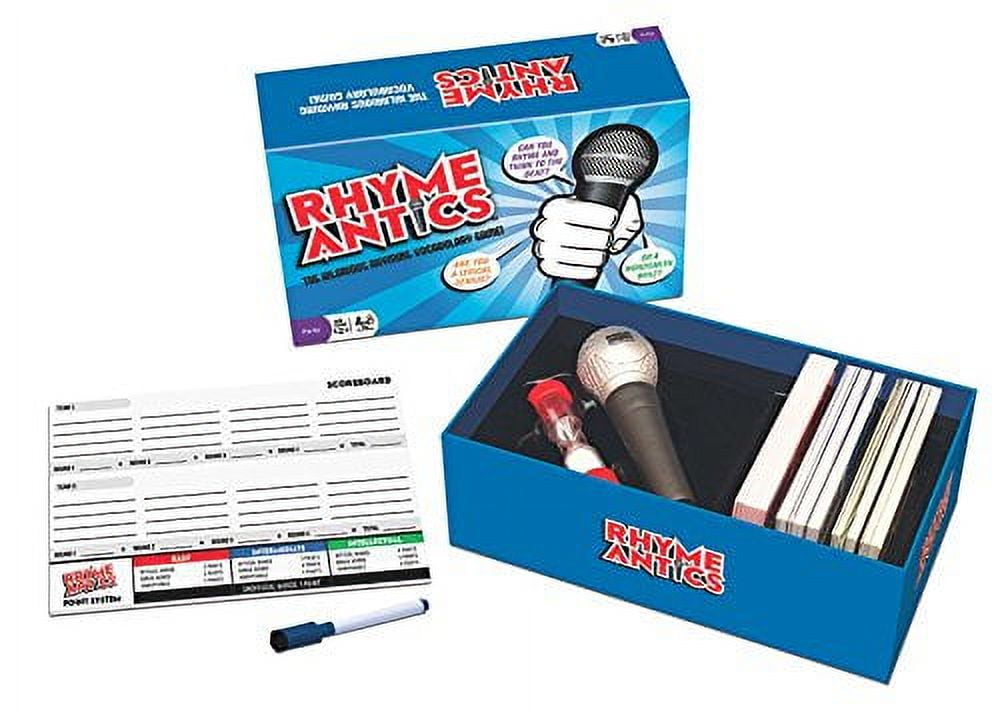 Rhyme antics -The Hilarious Rhyming Vocabulary Game - Walmart.com