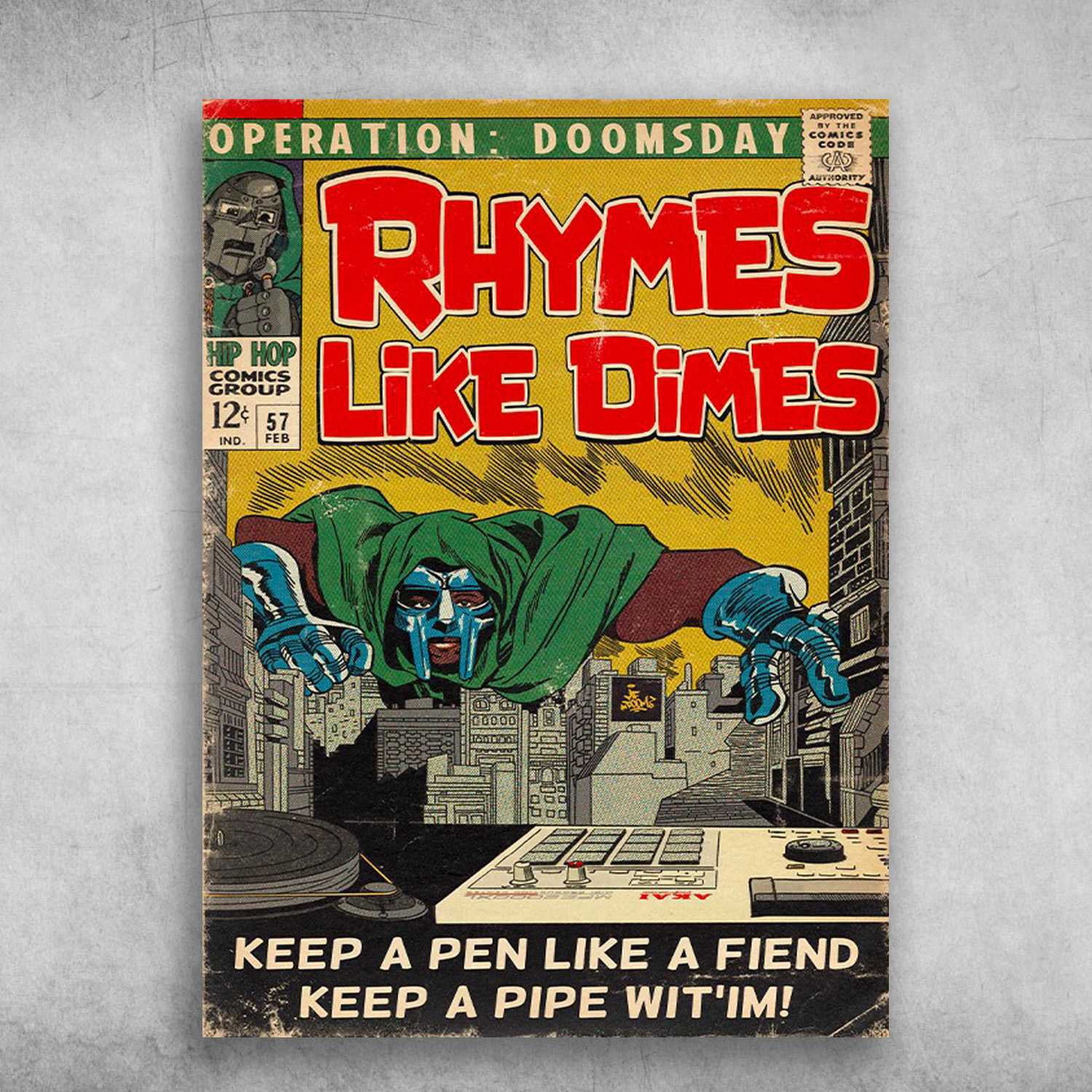 Rhymes Like Dimes - Operation Doomsday, Keep A Pen Like A Friend, Keep ...