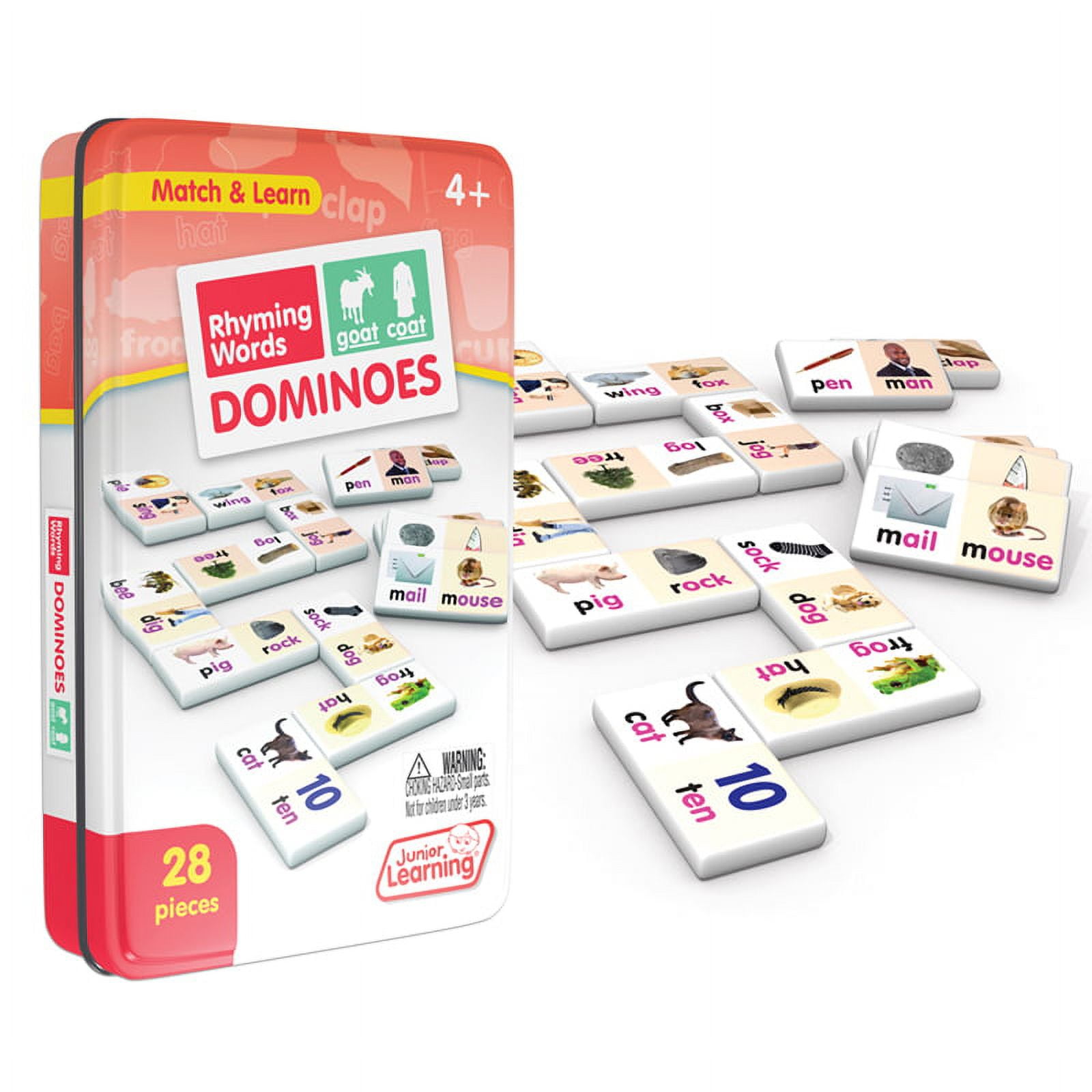 Rhyming Words Dominoes | Bundle of 10 Each - Walmart.com