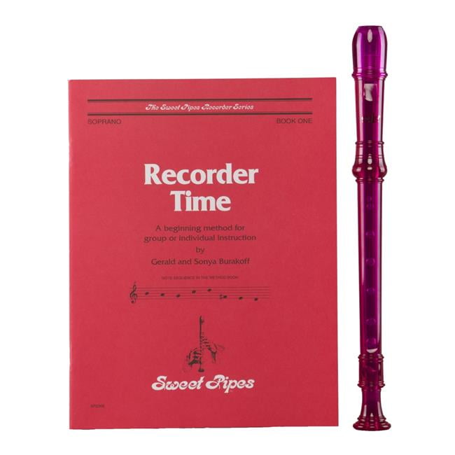 Rhythm Band Instruments Canto Soprano Recorder - Purple - Walmart.com