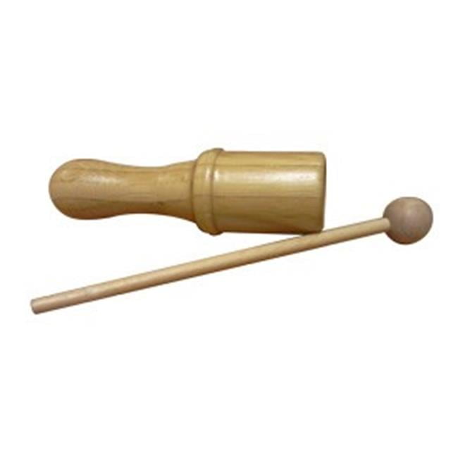 Rhythm Band Instruments RBN115 Bamboo Tone Block Small with Mallet ...