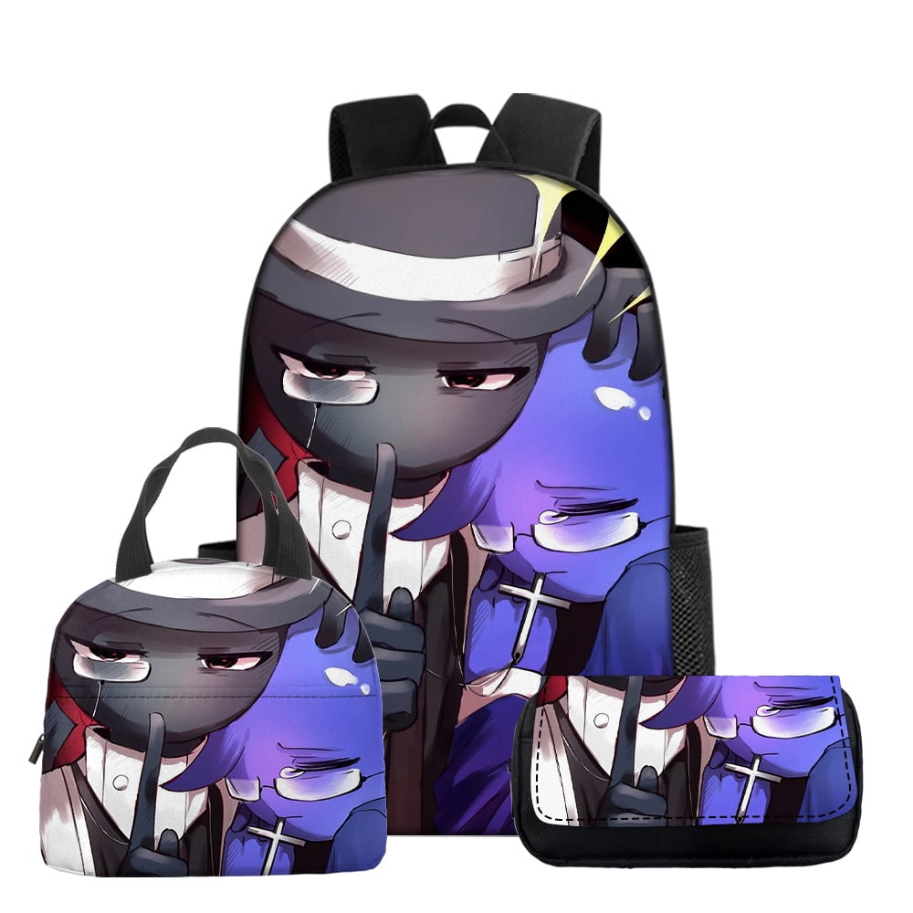 Rhythm Box Cartoon Primary School Backpack Sprunki Around Starry Sky ...