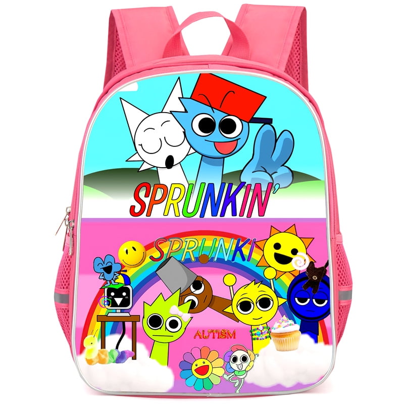 Rhythm Box Spronki Game Anime Backpack Student Backpack Computer Bag ...