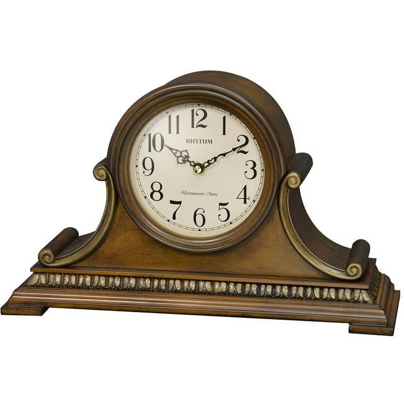 Rhythm Clock 9 x 14.6 in. WSM St.Vincent Wooden Musical Clock - Walmart.com