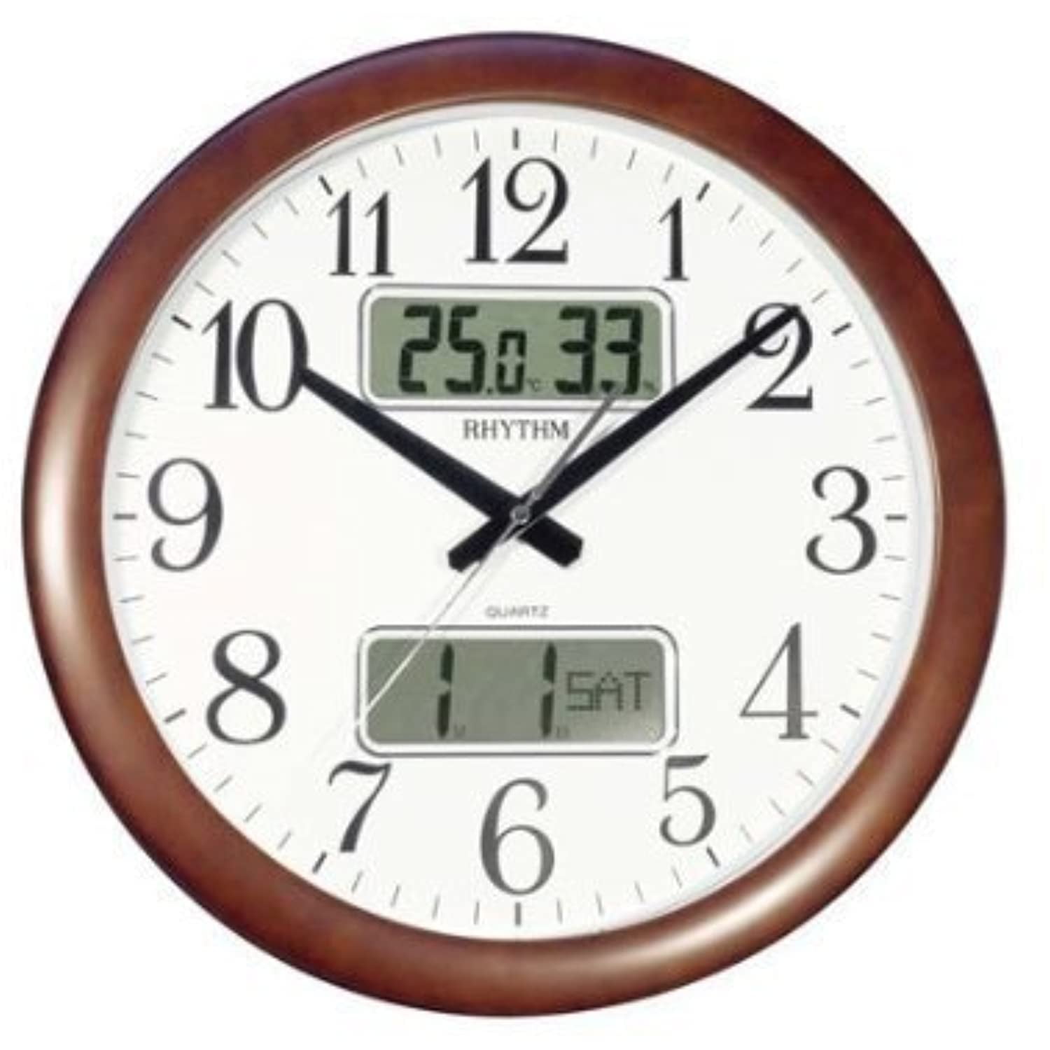 Rhythm Clocks Estado - Model #CFG901NR06 by Rhythm - Walmart.com