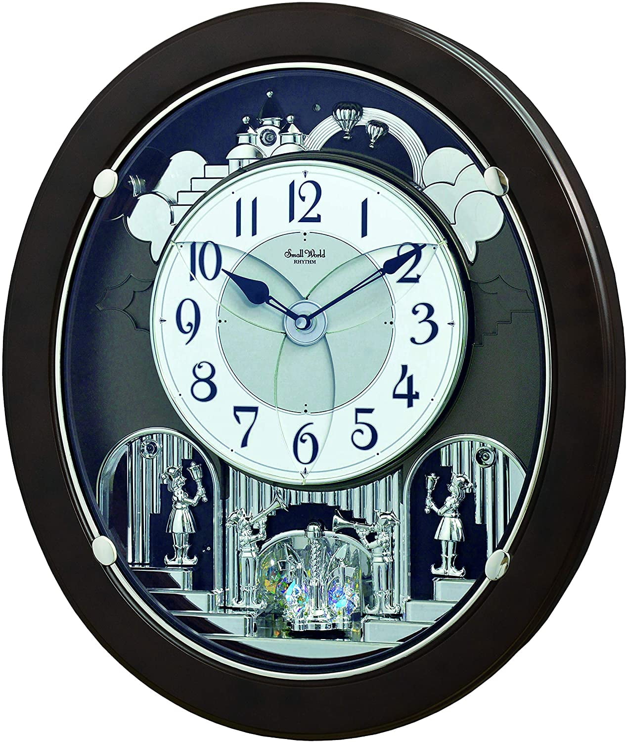 Rhythm Clocks "Marble Stars" Magic Clock Motion - Walmart.com