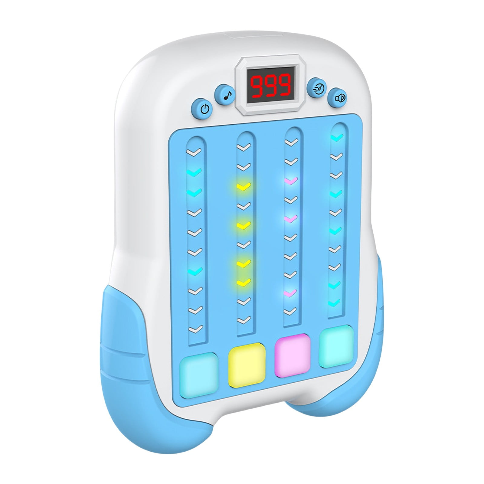 Rhythm Game Machine, Interactive Music Game for Kids, Quick Push Pop Game Pop It Game Handheld ...