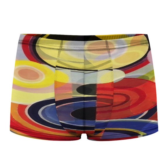 Rhythm Sonia Delaunay Ruffle Men's Mesh Boxer Briefs Cooling Breathable ...