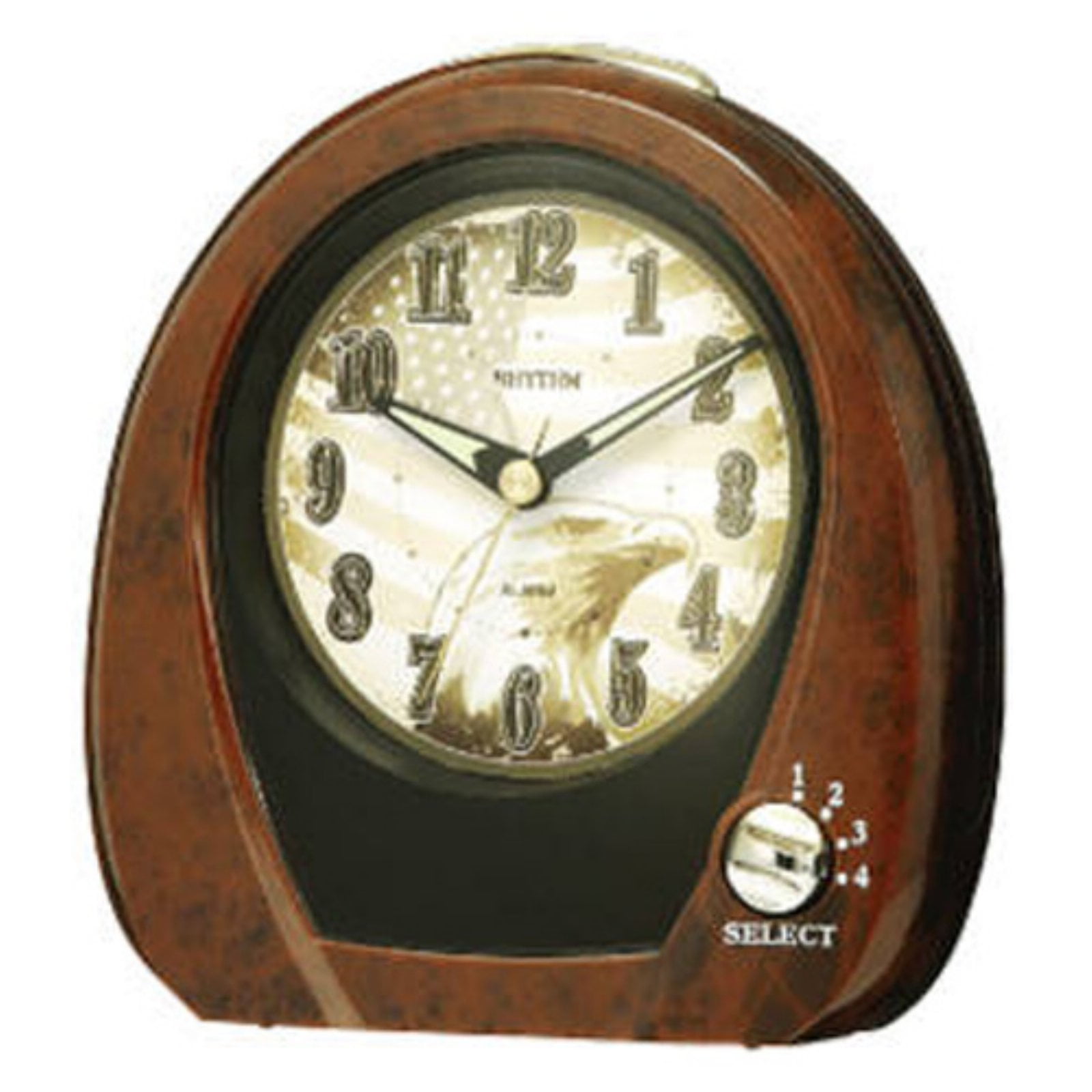 Rhythm USA American Morning Alarm Clock - Walmart.com