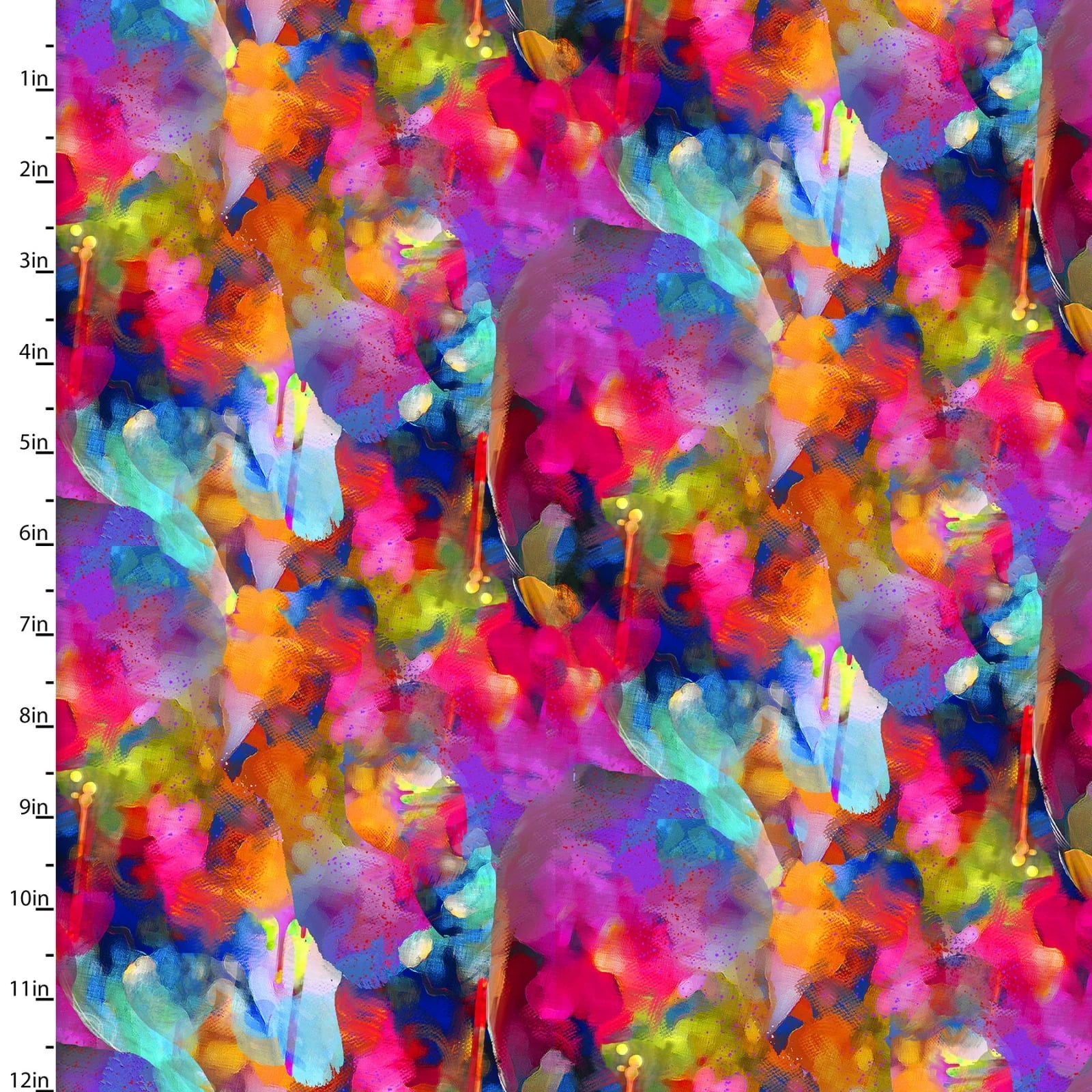 Rhythm and Hues Cotton Fabric - Walmart.com