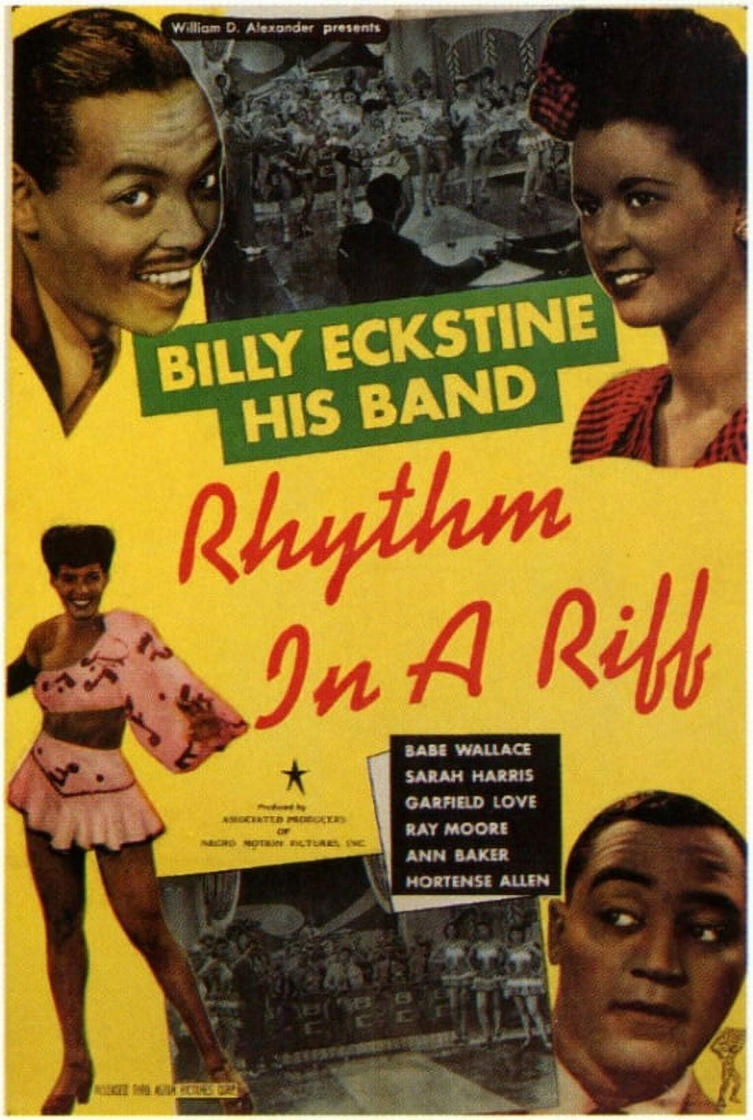 Rhythm in a Riff Movie Poster (11 x 17) - Walmart.com